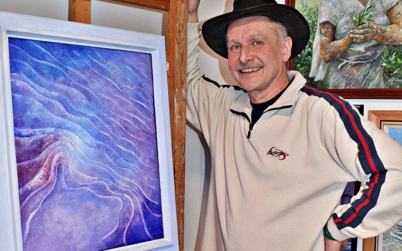 Dle výtvarníka Jana Wagnera lidé umění potřebují. Umění se totiž dotýká ...