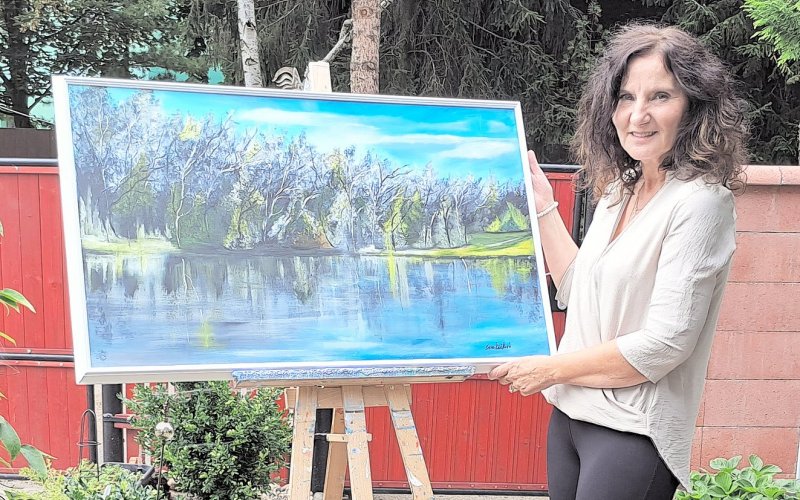 Když maluji, jsem ve svém světě, nemusím ani jíst ani pít, říká Eva ...